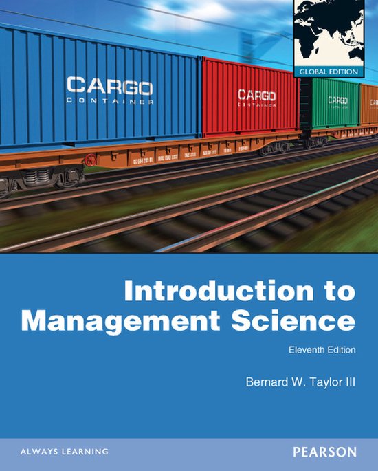 Introduction To Management Science | 9780273766407 | Taylor Bernard ...