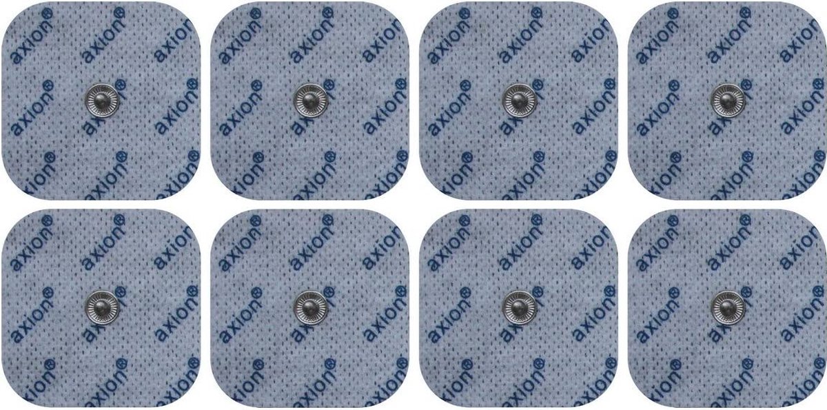 Axion - 8 Elektroden pads 45x45 mm - EMS en TENS - Herstel - Spier- en ...