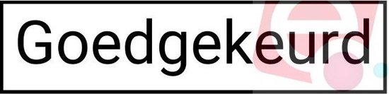 STEMPEL GOEDGEKEURD MET KADER | bol.com