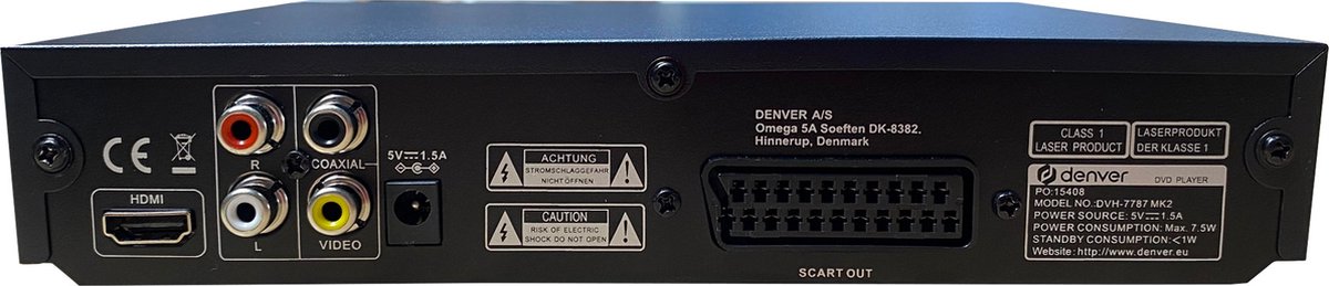 Denver DVD speler met HDMI - 10 Gratis DVD films - (Shaun het Schaap ...