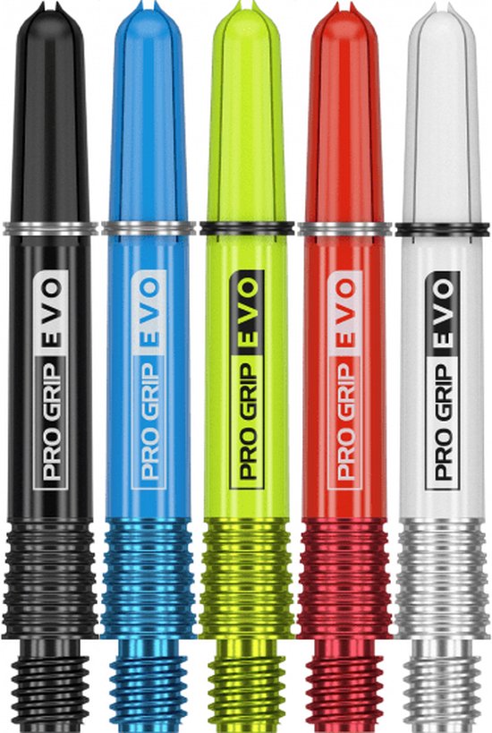 Target Pro Grip Evo Al Black - Dart Shafts | bol