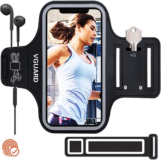 Hardloop telefoonhouder waterdicht - Hardloopband - Sportband ...