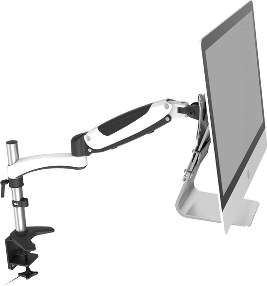 Monitor arm voor laptop scherm - Laptop Standaard – Monitorbeugel ...