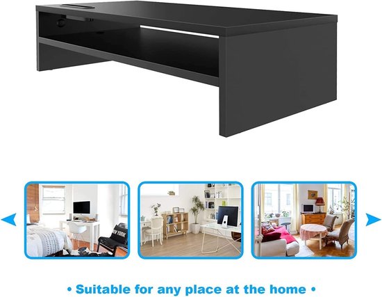 Monitor Verhoger - Laptop Standaard met Telefoonhouder ...