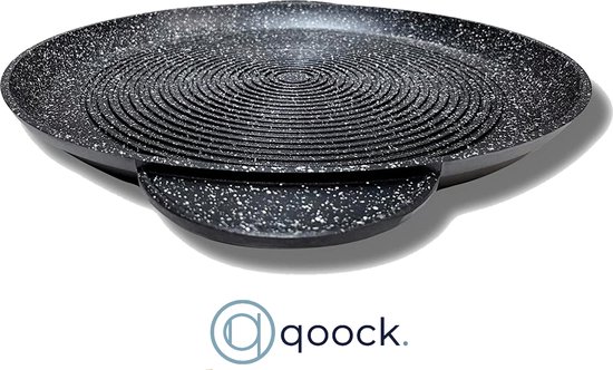 CF Cooking® | Inductie Grillplaat | 36CM | Alle warmtebronnen ...