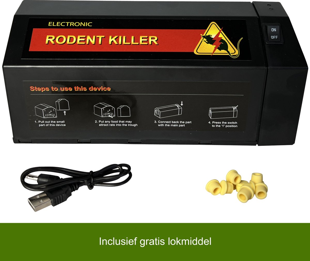 ValueStar Elektrische rattenval - rattenvallen - rattenval voor binnen ...