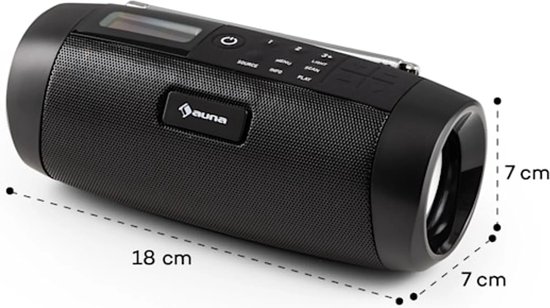 Auna Blaster DAB-radio met bluetooth speaker | bol.com