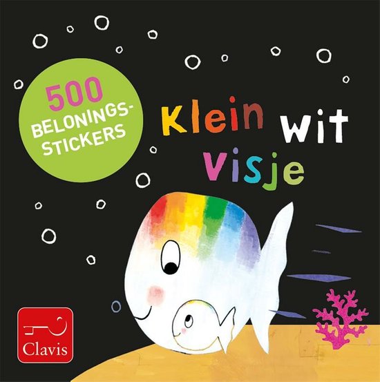 Klein wit visje beloningsstickers. 3+ | bol