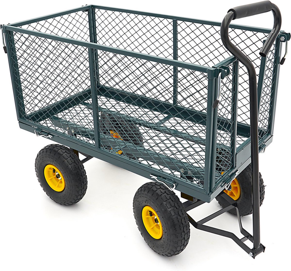 350 Kg Trekkar, Bolderwagen, Tuinkar Met Laadbak Inclusief Canvas Zak ...