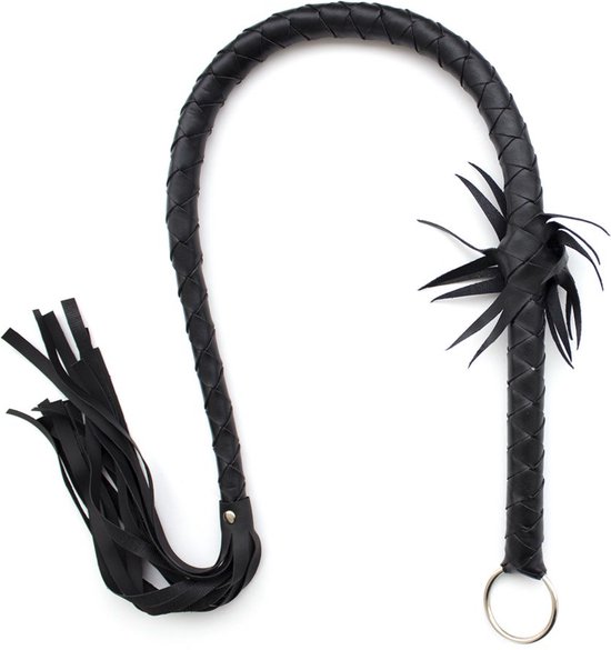 Singletail Flogger Zweep - Zwart | bol