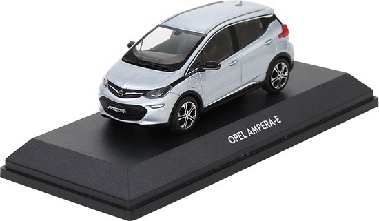 Opel Ampera-E 2018 (Zilver) (10 cm) 1/43 Dealer model [Modelauto ...