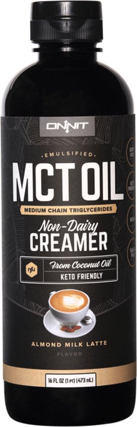 Onnit - Emulsified MCT Oil Almond Latte | bol
