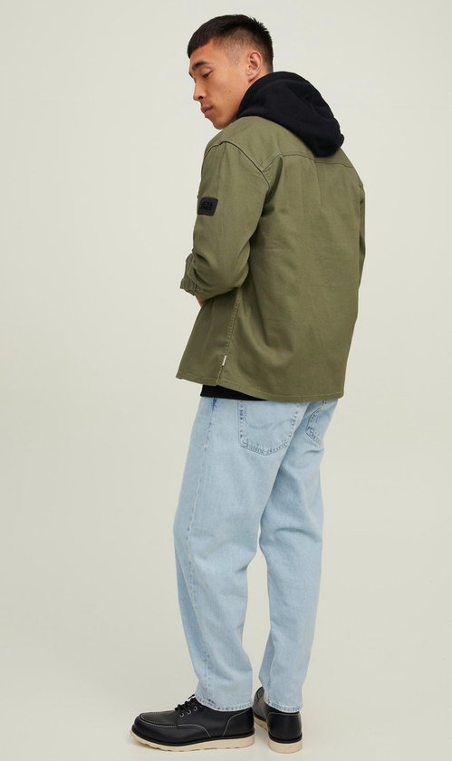 Jack & Jones Overhemd Jcoben Classic Stretch Overshirt Ls 12213386 Four ...