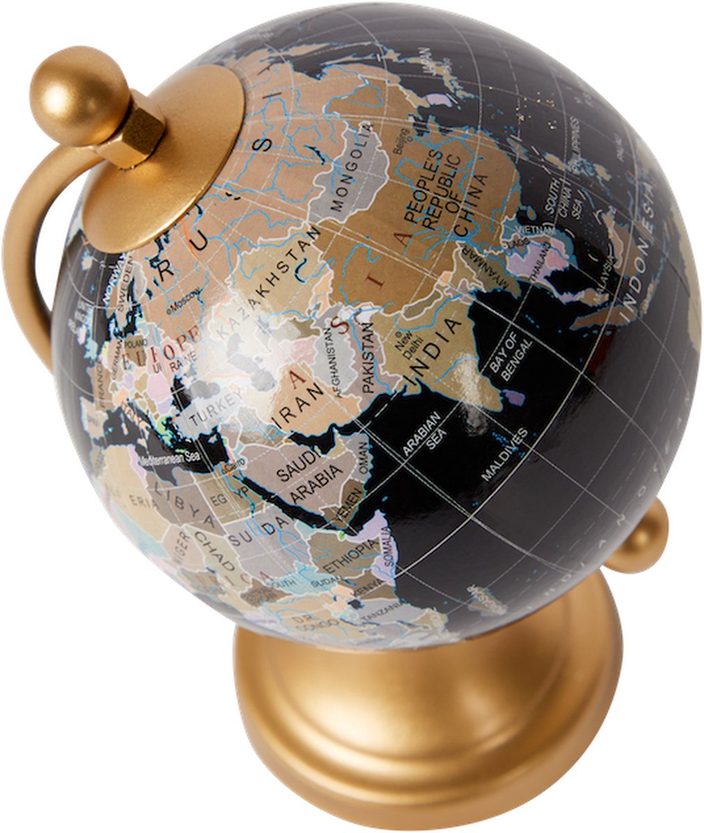 Mini wereldbol - Vintage wereldbol - Globe - Vintage design - Wereldbol ...