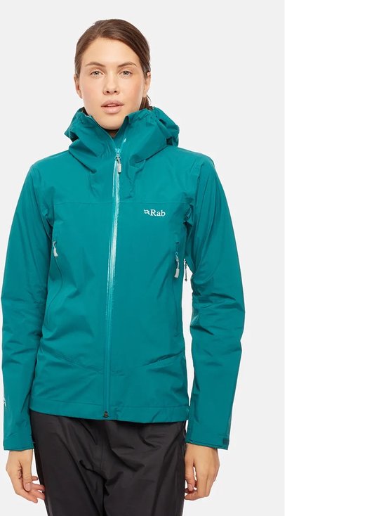 RAB Meridian Jacket Womans - Atlantis - Maat XL | bol