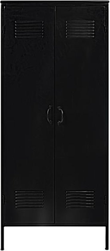 Industriële Lockerkast - Zwart - Lockerkast metaal - Industriële kast ...