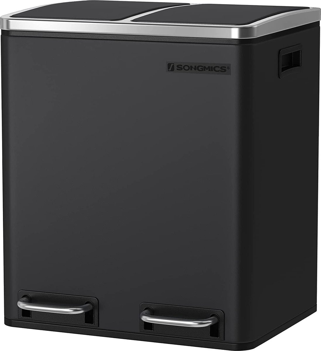 TA Design prullenbak keuken, 2 x 15 L, afvalscheidingssysteem, metalen ...