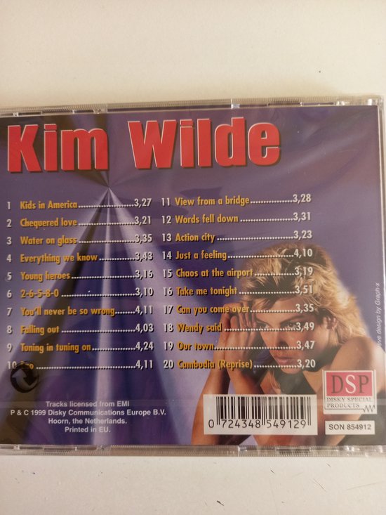 CD The best of Kim Wilde, Kim Wlde | Muziek | bol