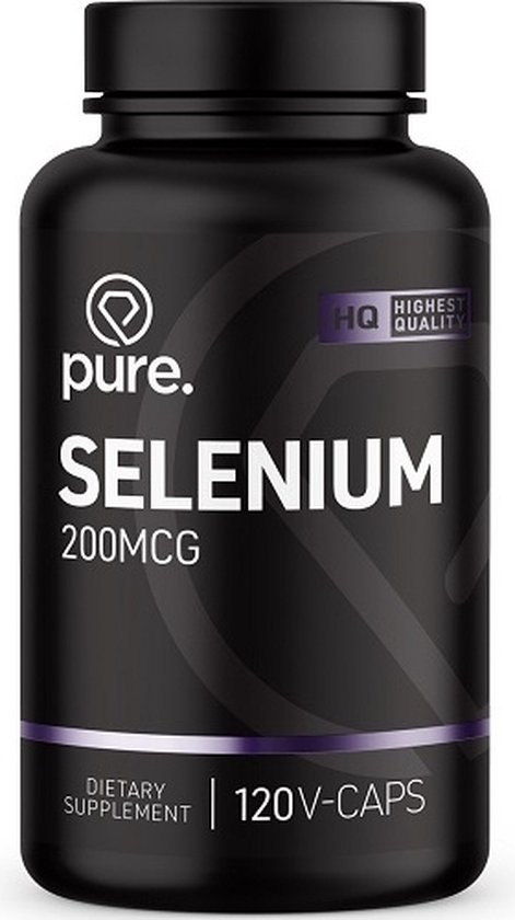 PURE Selenium - 200mcg - 120 vegan caps - mineralen | bol.com