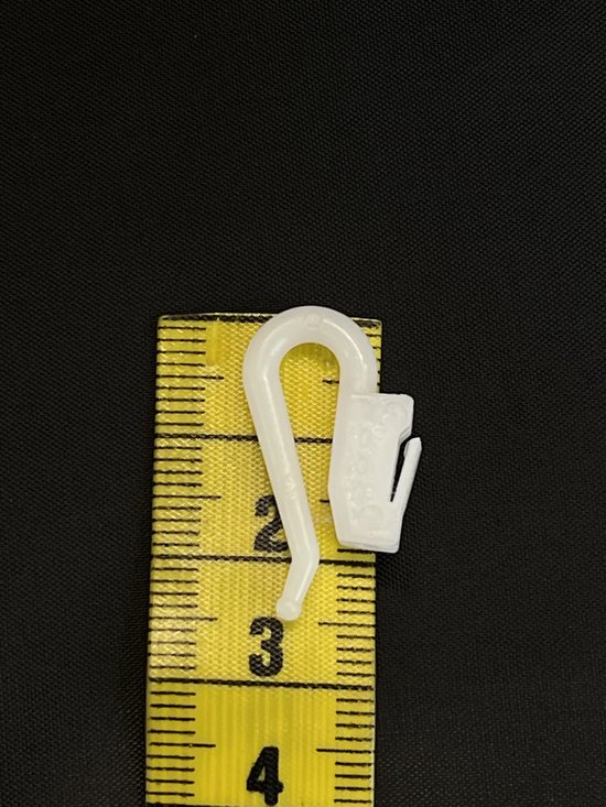 Gordijn haakjes verstelbare plastic inschuif gordijnhaak 7,5 cm 50 ...