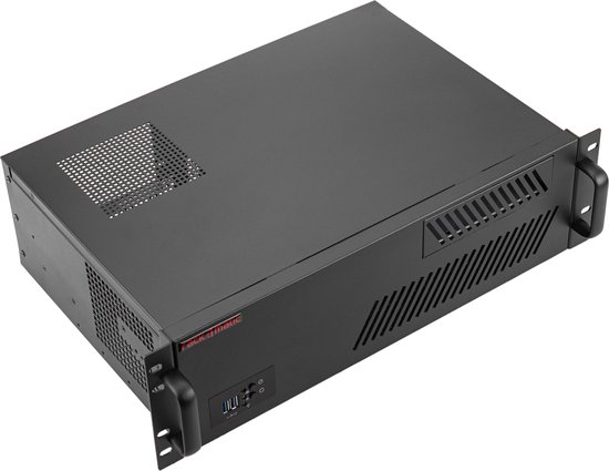 RackMatic - Boîtier rack 19" IPC microATX ATX 3U 1x5,25" 3x3,5" profondeur 300 mm | bol.com