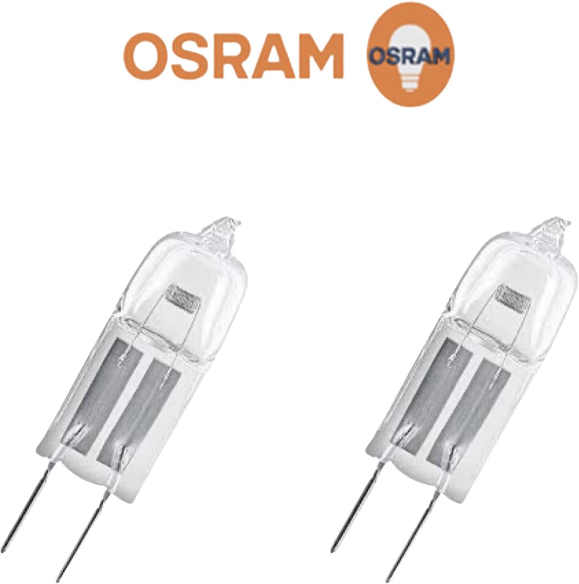 Osram - Halogeen - G4 - 20Watt - Burner - Steeklampje - Dimbaar - 12 Volt - 2 STUK(S) | bol.com