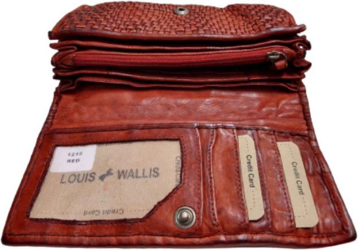 Portemonnee Dames Leer LOUIS WALLIS | bol