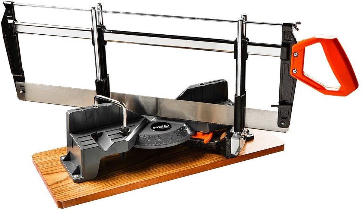 Verstekzaag - Verticaal + horizontaal - 600mm - Met 18TPI zaagblad | bol