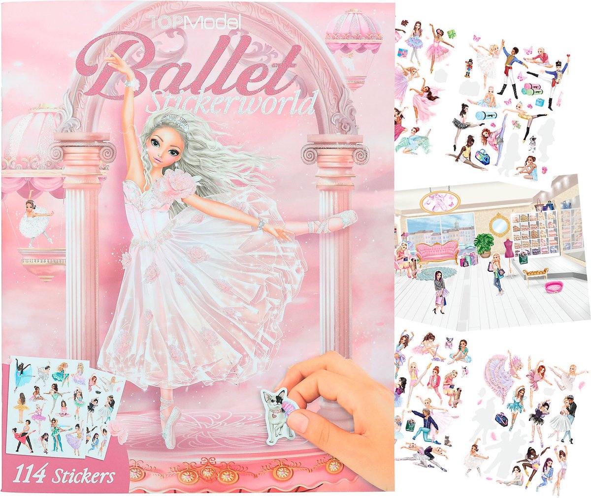 Depesche - TOPModel Stickerworld - BALLET | bol