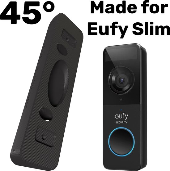 Eufy Slim 45° Hoekbeugel // Type T8220 // Zwart // Inclusief schroeven | bol.com