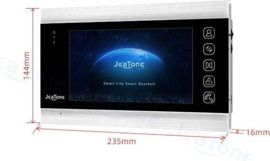 Amerce Intercom + Scherm - Intercom Systeem - Helder Beeld - Met App ...