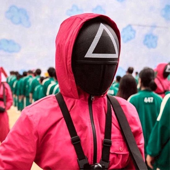 Squid Game Kostuum kinderen - Rode Jumpsuit - Halloween - Carnaval ...