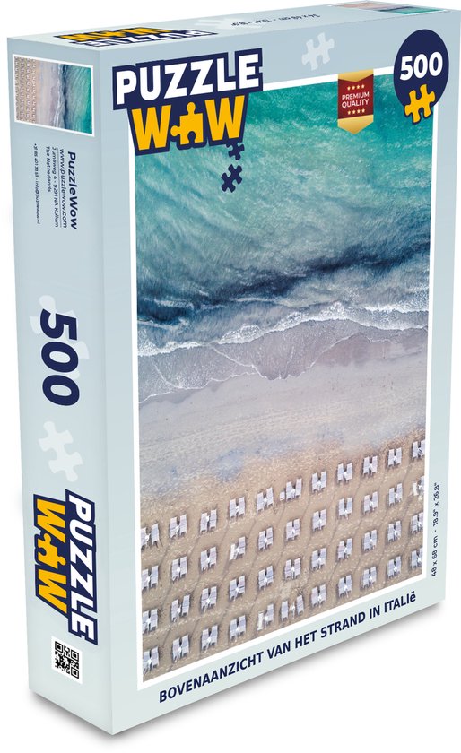 Puzzel Zomer - Strand - Ligbedden - Legpuzzel - Puzzel 500 stukjes | bol