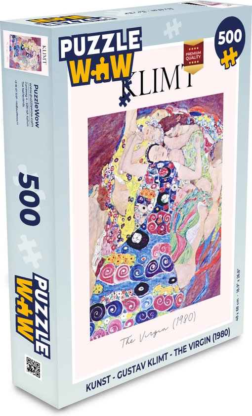 Puzzel Kunst - Gustav Klimt - The Virgin (1980) - Legpuzzel - Puzzel ...