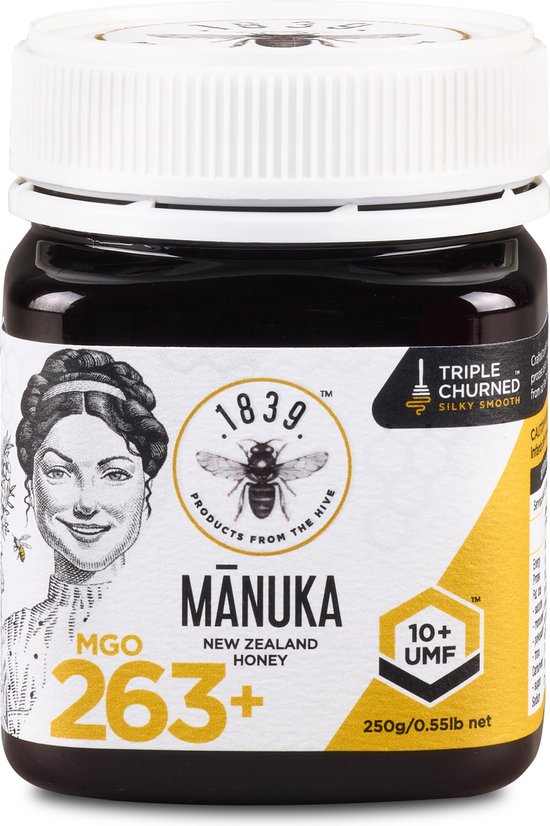 1839 Manuka Honing MGO 263+ -250g | bol.com