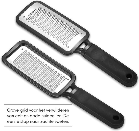 YUBBI Voetvijl Eeltverwijderaar - Eeltrasp - Eeltvijl - Voetverzorging ...