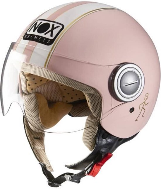 Jethelm N210 Roze Pastel voor de scooter - Fashionhelm voor de ...