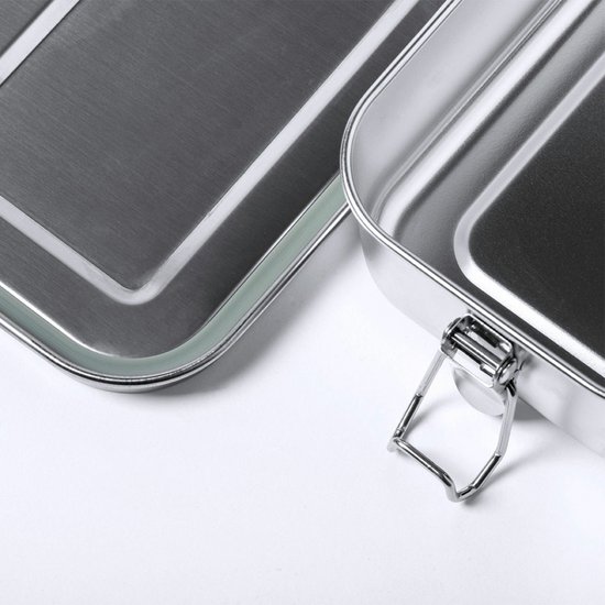 OneTrippel RVS Vintage Lunchbox - Broodtrommel - Brooddoos - Lunchbox ...