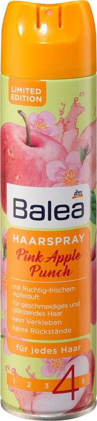 Balea Spray capillaire - Laque pour cheveux Pink Apple Punch, 300 ml ...