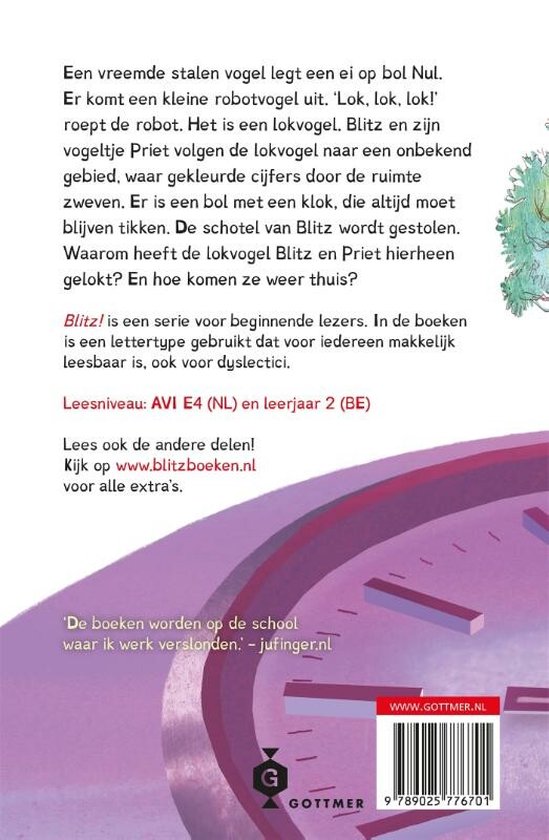 Blitz! 8 - De bol met de klok, Rian Visser | 9789025776701 | Boeken | bol