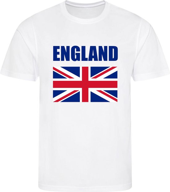 WK - Engeland - England - T-shirt Wit - Voetbalshirt - Maat: XL - Wereldkampioenschap... | bol