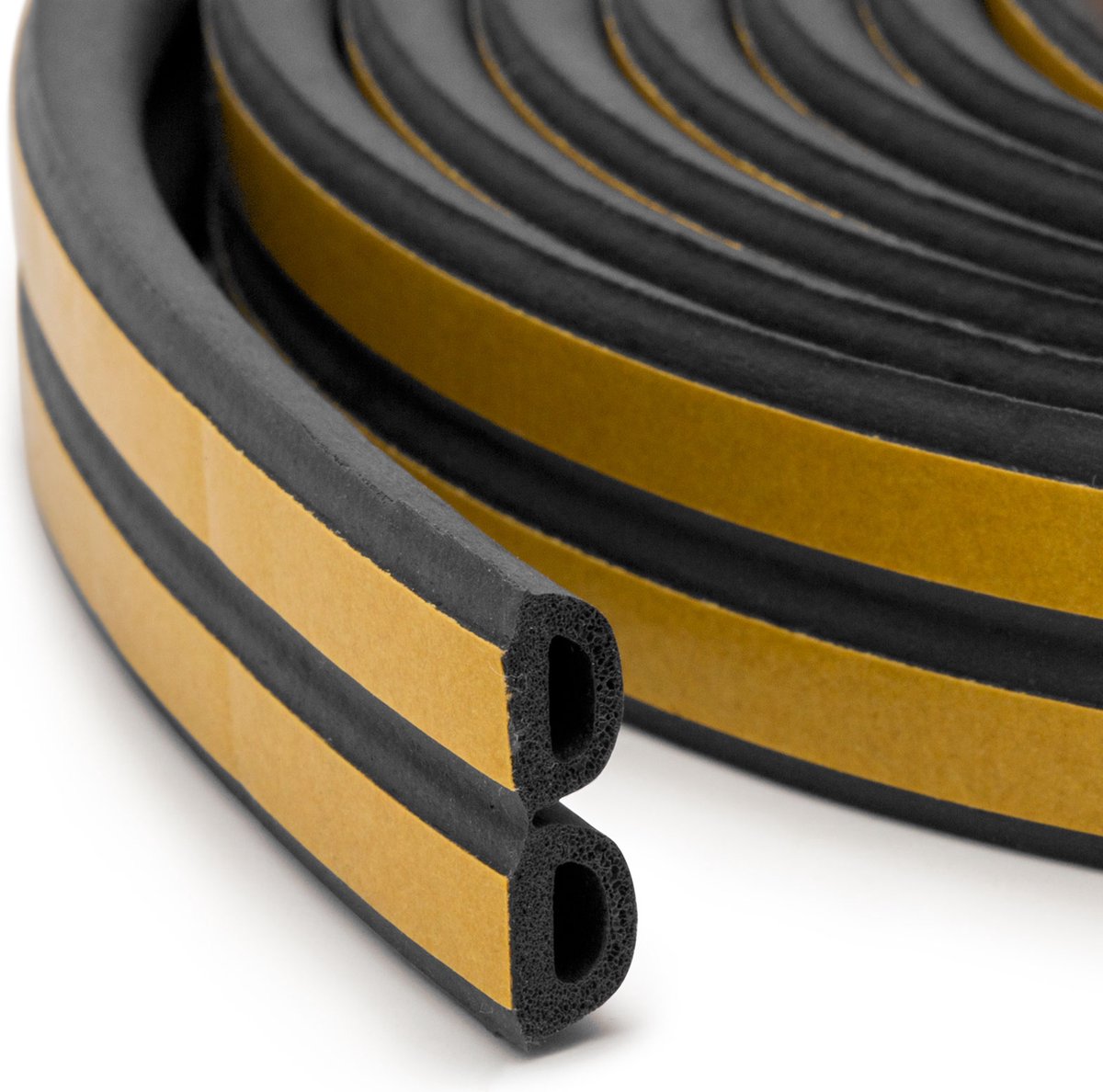 Tochtstrip voor Deuren op Rol - Tochtband voor Ramen - 50 Meter ...