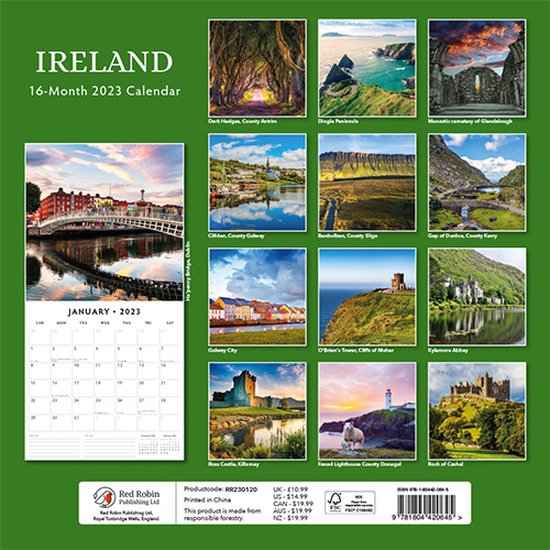 Ireland Kalender 2023 | bol.com