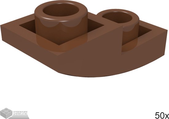 LEGO 24201 Roodbruin 50 stuks | bol.com