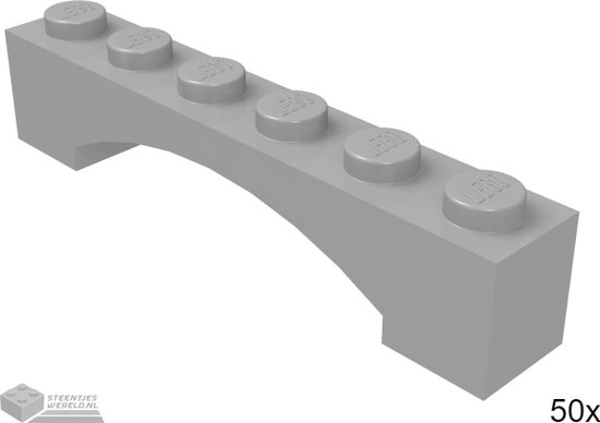 LEGO 92950 Licht blauwgrijs 50 stuks | bol.com