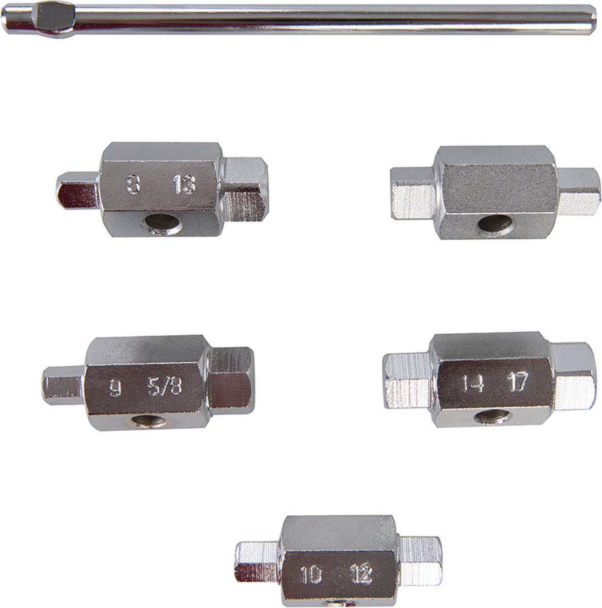 Silverline 6-delige carterplug sleutel set | bol.com