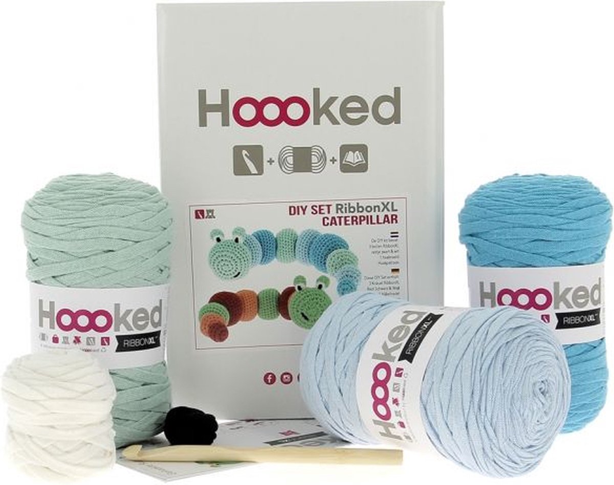 Hoooked - Haakpakket Caterpillar - Louise | bol