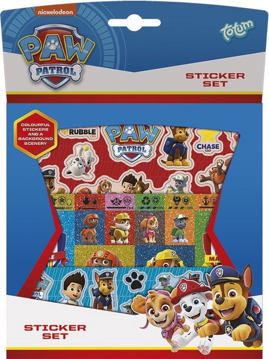 Paw Patrol Sticker Set | bol.com