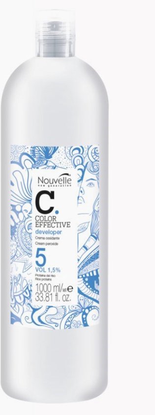 Nouvelle Crème Color Effective Developer 1,5% - 5 vol | bol.com