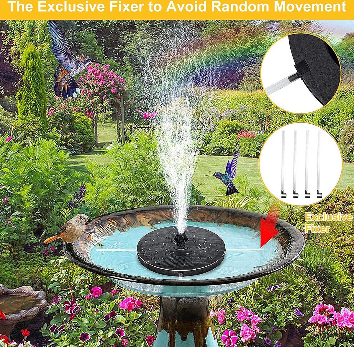 vogelbadje , drinkbad, vogelvoederplaats ,waterschaal / tuindecoratie | bol.com